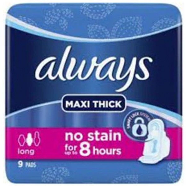 Always Maxi Thick Long, 9 Pads – Buy Sanitary Pads At Best Price – Bebambi