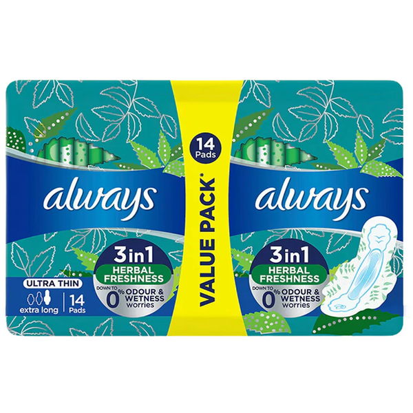 Always Ultra 3 in 1, X-Long 14 Pcs Value Pack Online At Best Price ...