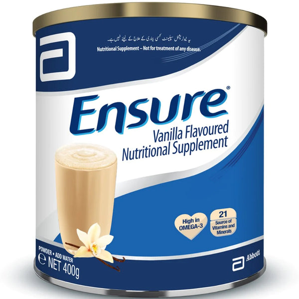 Ensure Milk Powder Vanilla | Tin Pack | 400g | Buy Formula Milk Online ...