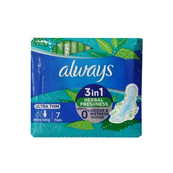 Always Ultra 3 in 1 Extra Long 7 Pads - Buy Online At Best Price – Bebambi